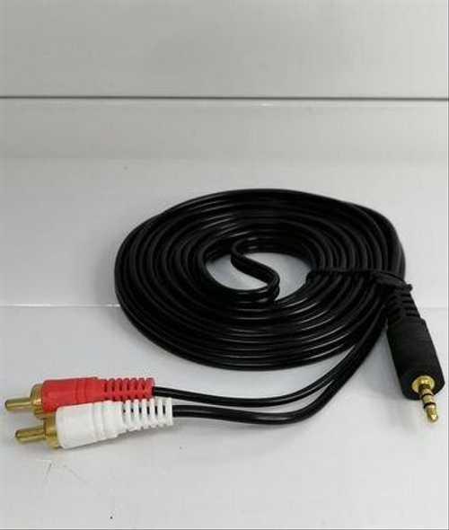 Кабель 3.5 Jack (m) - 2xrca 3m