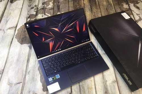 Игровой ноутбук asus ZenBook IPS, GTX150Ti, i5-8x