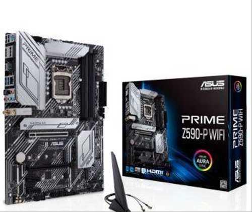 Asus prime Z590-P wifi, Socket 1200 новая с гарант