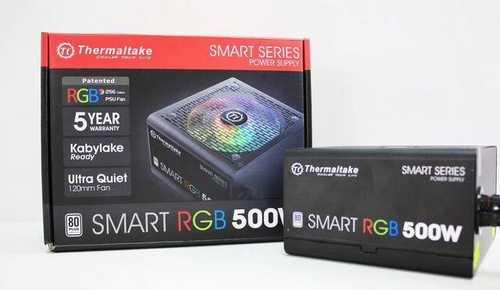 Блок питания 500W Thermaltake Smart RGB