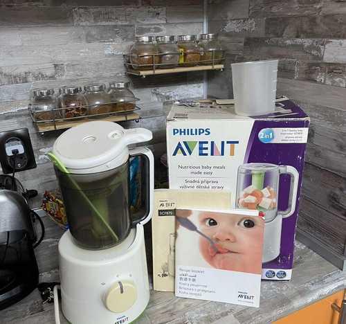 Пароварка блендер philips avent