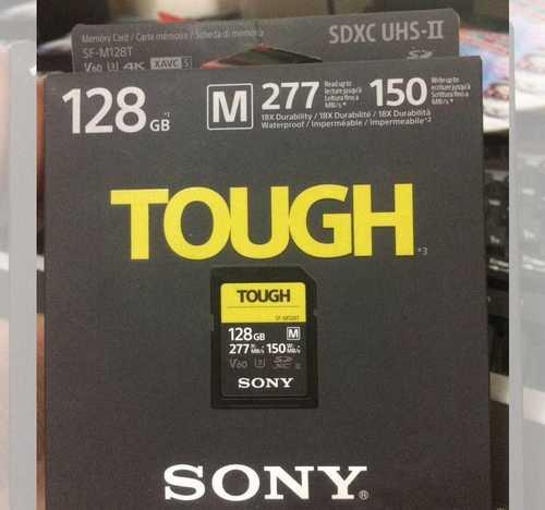 Sony 128GB M Tough UHS-II sdxc