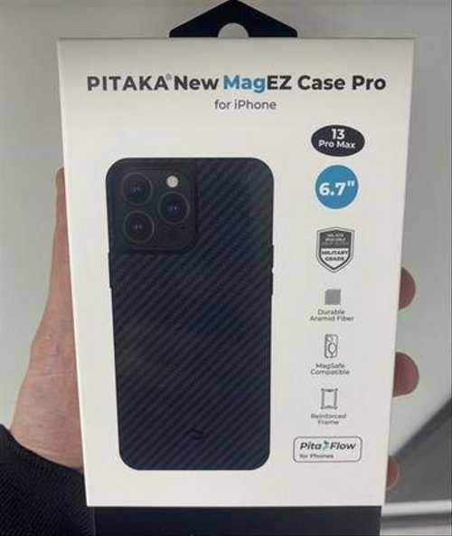 Чехол Pitaka MagEz Case Pro(усилинный) 13 pro max