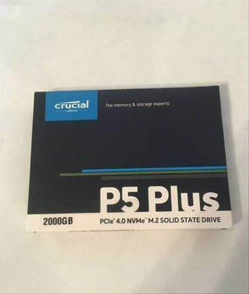 SSD Crucial P5 Plus 2TB новый