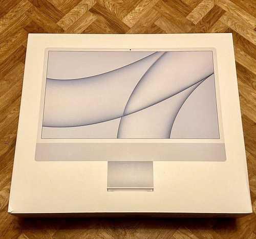 iMac M1 Silver 8GB/256GB/8C GPU, наработка 82 часа