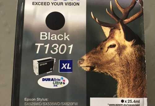 Картридж Epson T1301 XL черный