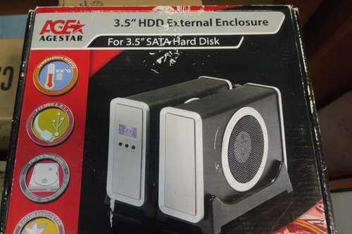 Внешний бокс для hdd 3.5 Agestar