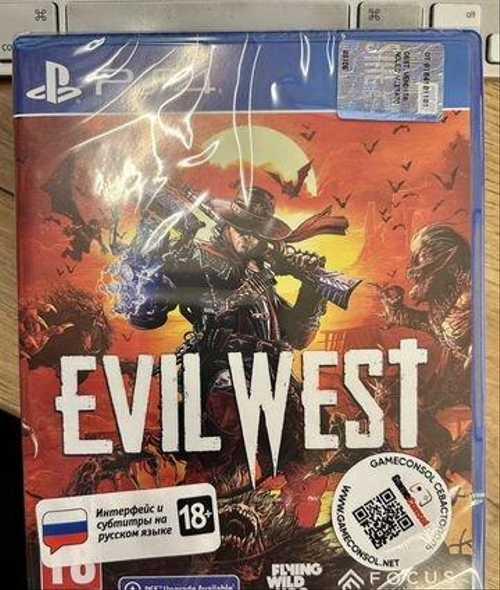 Evil West диск для PS4 новый