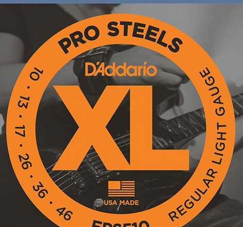 DAddario EPS510 XL PRO steel комплект струн для