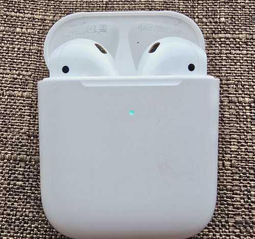 Беспроводные наушники apple airpods 2 модель A2301