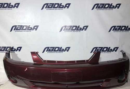 Бампер Kia spectra (02) передний Красный перец R5
