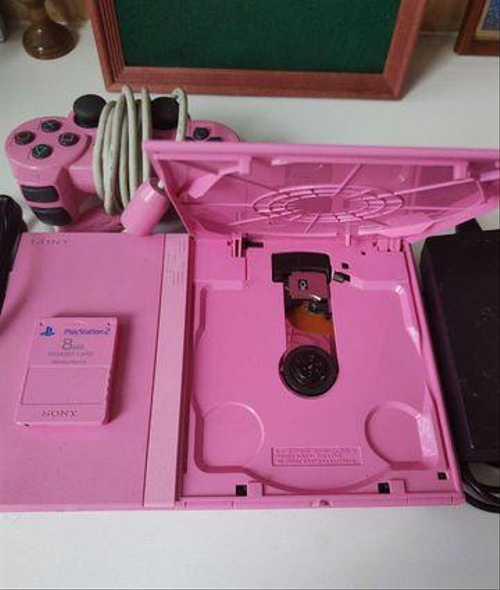 Ps2 slim pink/розовый