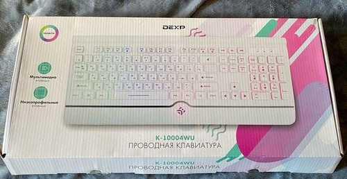 Клавиатура проводная dexp K-10004WU