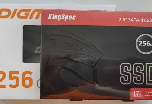 Ssd kingspec 256Gb новый 3 года гарантии