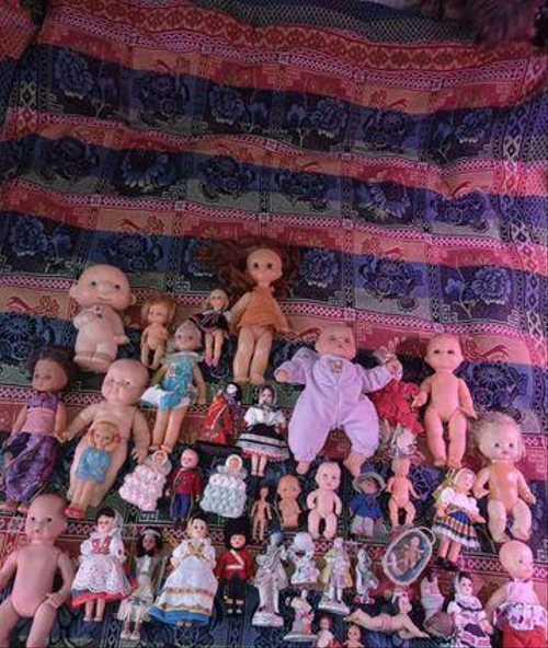 Куклы СССР и гдр много