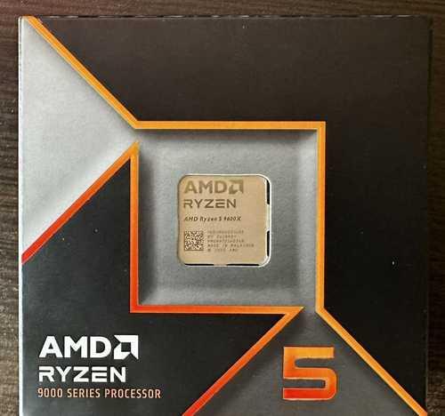 Процессор AM5 AMD Ryzen 9600X BOX новый пломба