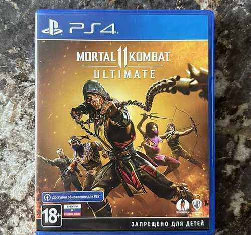 Mortal kombat 11 ps4 диск