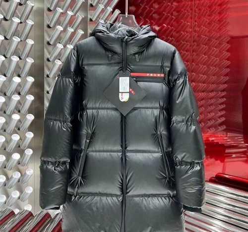 Prada Primaloft пуховик S-XXL премиум