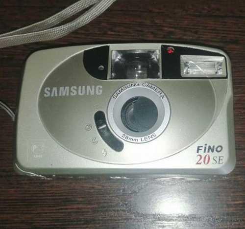 Пленочный фотоаппарат samsung fino20 se