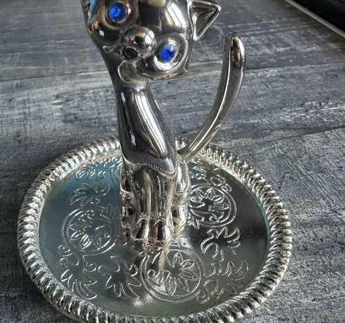 Подставка кошечка для колец