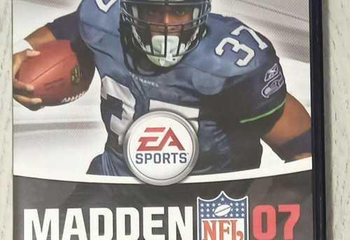 Лицензионный диск Madden NFL 07 ntsc для PS2
