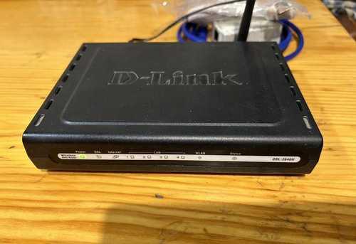 Роутер D-Link DSL-2640U полный комплект