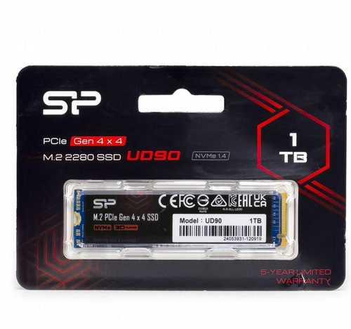 SSD M.2 накопитель Silicon Power UD90 1TB