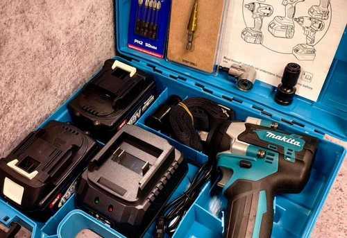 Гайковёрт бесщеточный Makita 350 Нм набор