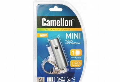 Фонарь-брелок металлик 1 LED 4xG3 в комп. Camelion