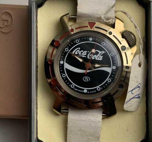 Часы восток СССР coca cola ограниченный тираж