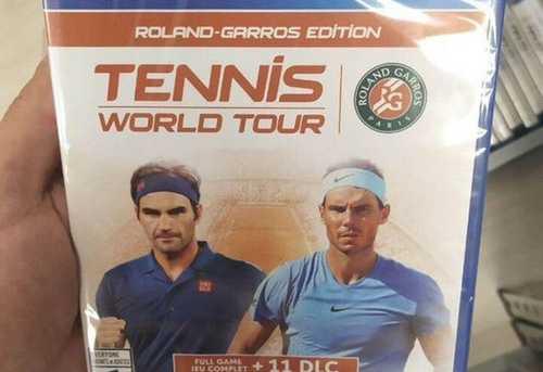 Tennis world tour - roland garros edition PS4, ру