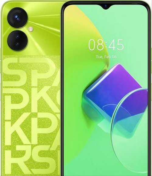 Смартфон tecno Spark 9 Pro 4/128Gb зеленый