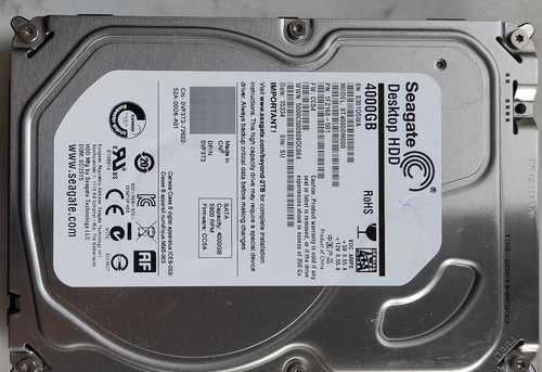 Seagate Desktop HDD 4 тб