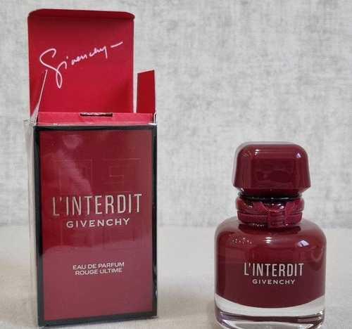 Парфюмерия Givenchy Linterdit Rouge Ultime 35мл