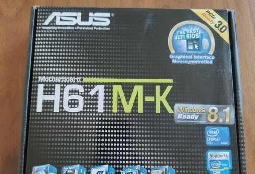 Материнская плата asus H61M-K