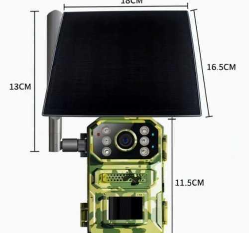 Фотоловушка 4g на солнечной панели
