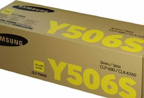 Картридж samsung CLT-Y506S, желтый / SU526A