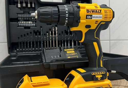 Шуруповерт dewalt 18v с набором