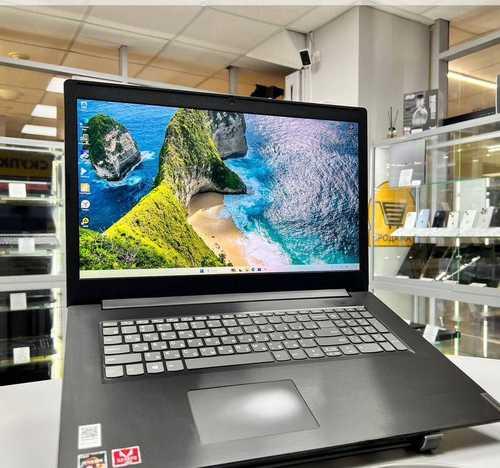 17.3" Ноутбук Lenovo Ryzen 3/ Ram 8Gb/ SSD HDD