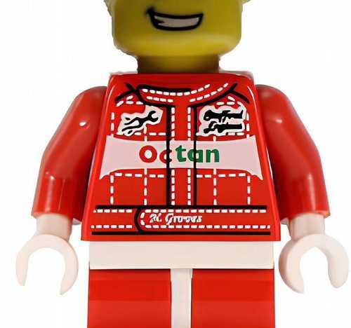 Минифигурка lego Race Car Driver, Series 3 col040