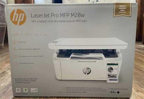 Принтер лазерный, мфу HP LaserJet Pro MFP M28w