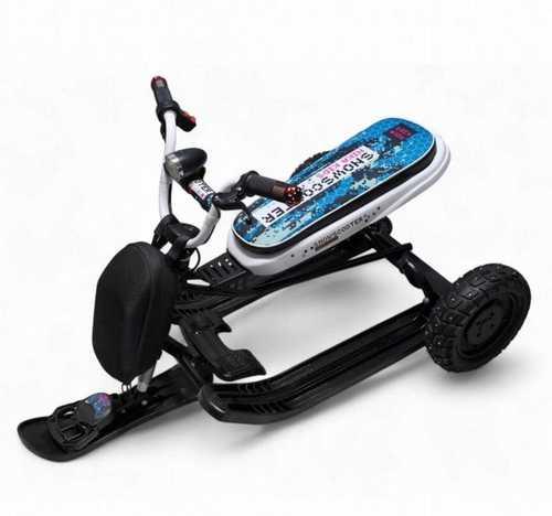 Электроснегокат Snow Razor pro черный new