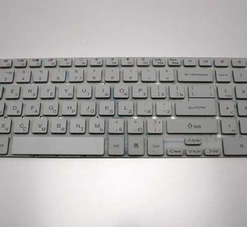 Клавиатура для ноутбука Gateway NV55 (белая)