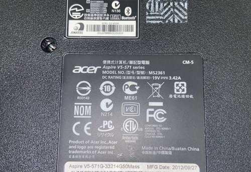 Ноутбук Acer Aspire V5-571