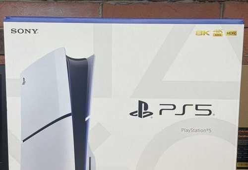 Новая Sony Playstation 5 slim 1 tb 1 год гарантии
