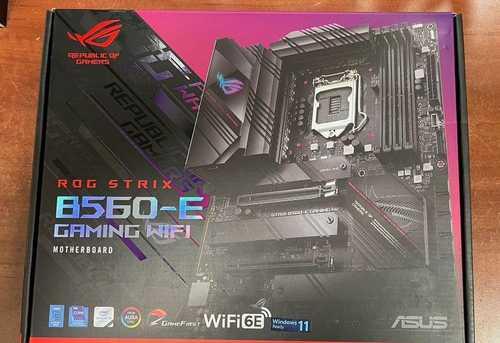 Плата Asus Rog Strix B560-E Gaming WiFi s1200 ATX