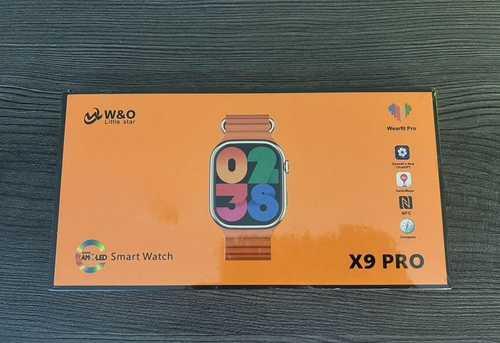 Смарт часы W&O X9PRO черные