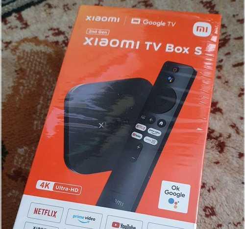 SMART tv приставка xiaomi mi box s 2gen