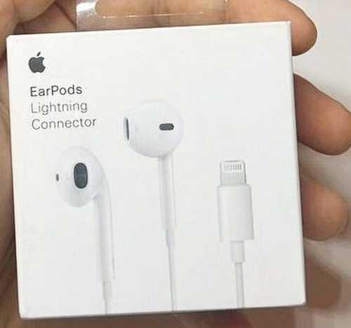 Наушники apple earpods lightning