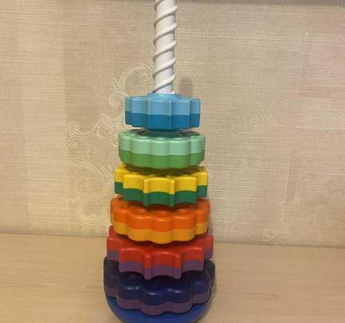 Детская пирамидка шестирёнки (Toy)